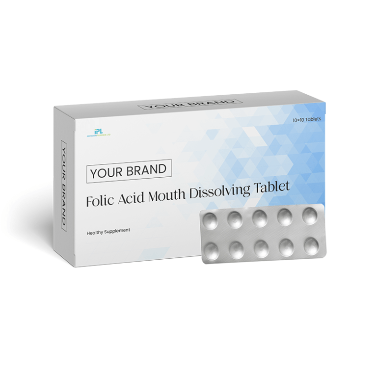 Private Label Folic Acid Mouth Dissolving Tablets
