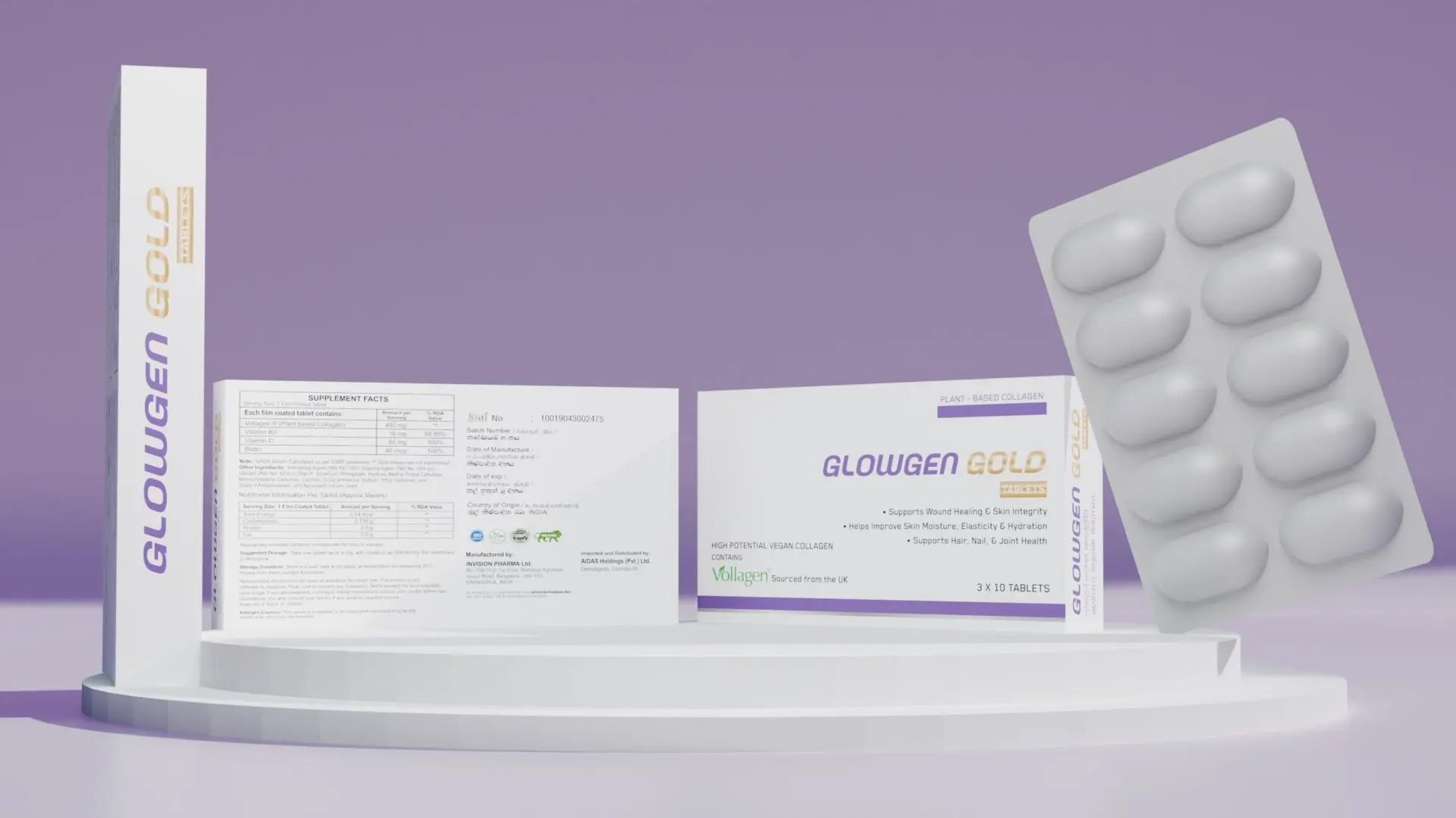 GLOWGEN GOLD - Invision Pharma Limited